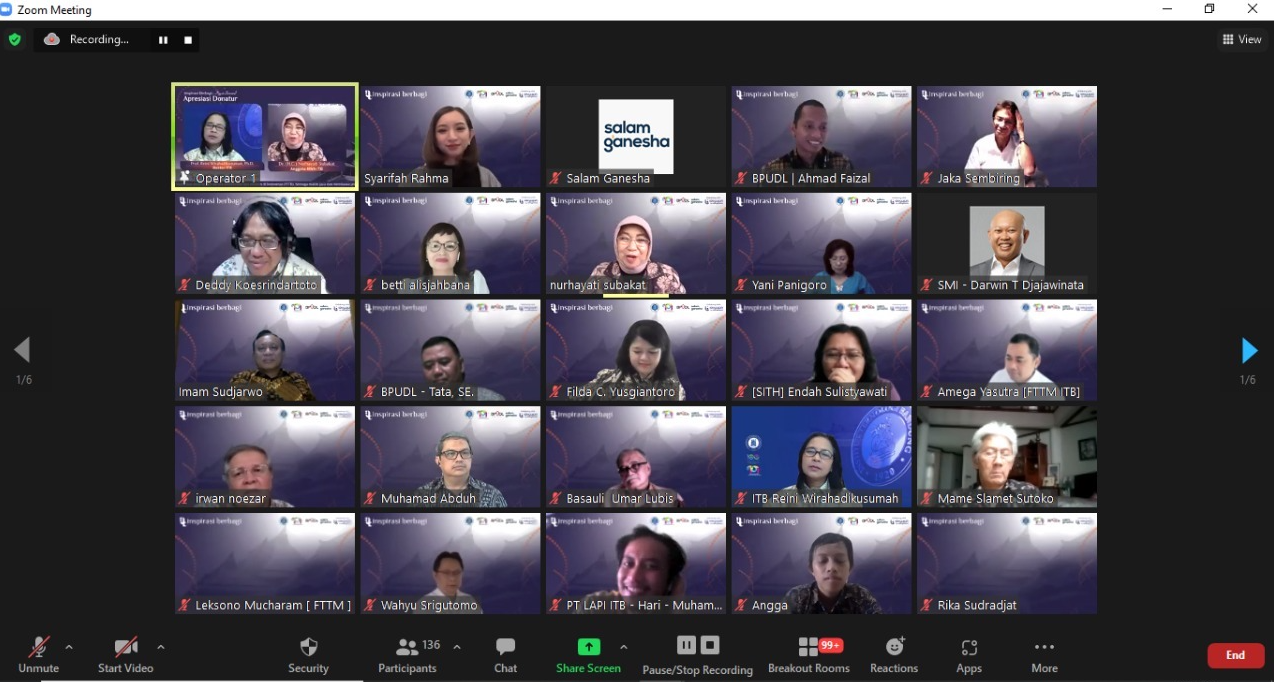 INSPIRASI BERBAGI: PAY IT FORWARD – BPUDL ITB