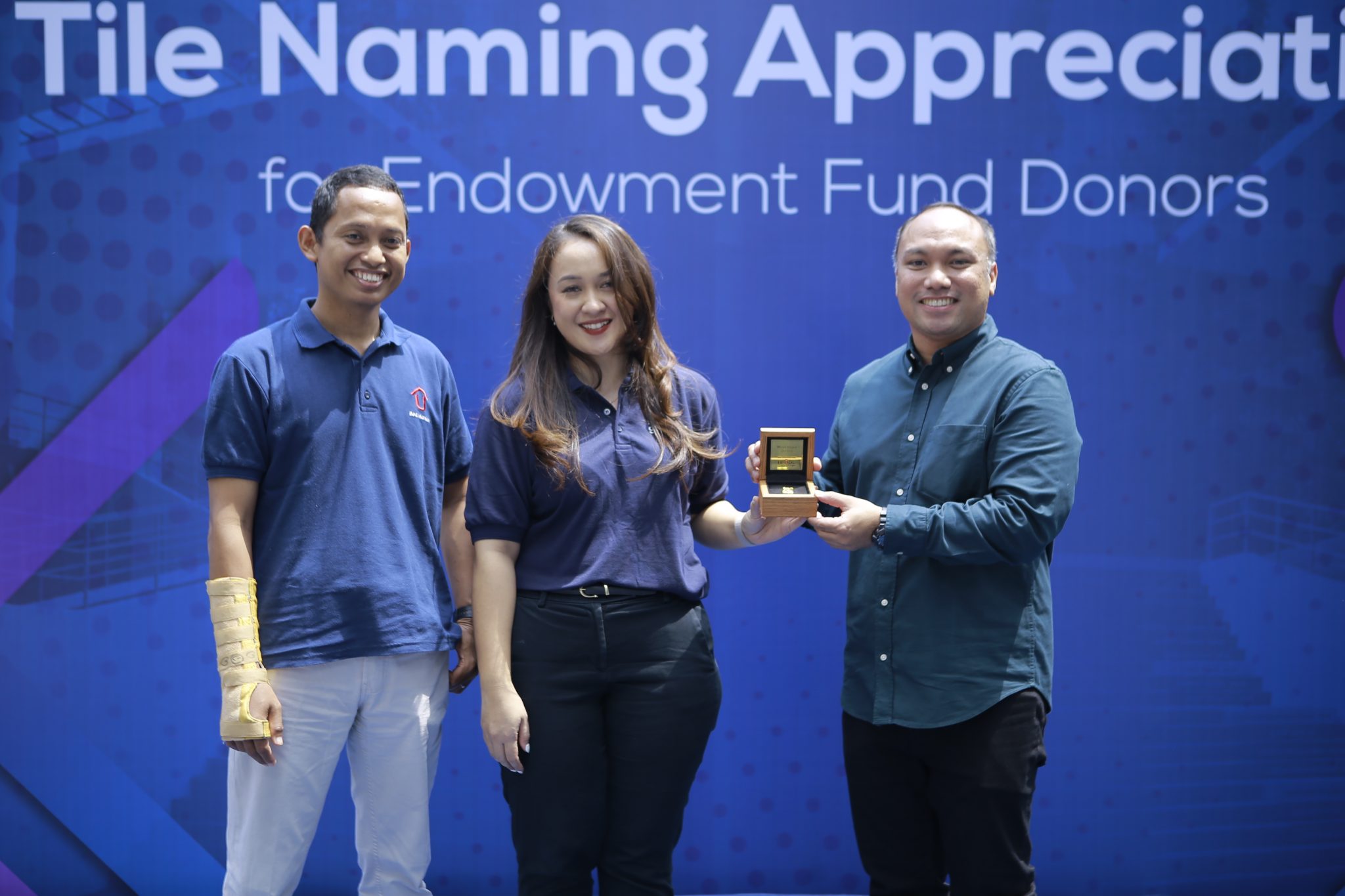 TILE NAMING APPRECIATION FOR ENDOWMENT FUND DONORS - BPUDL ITB